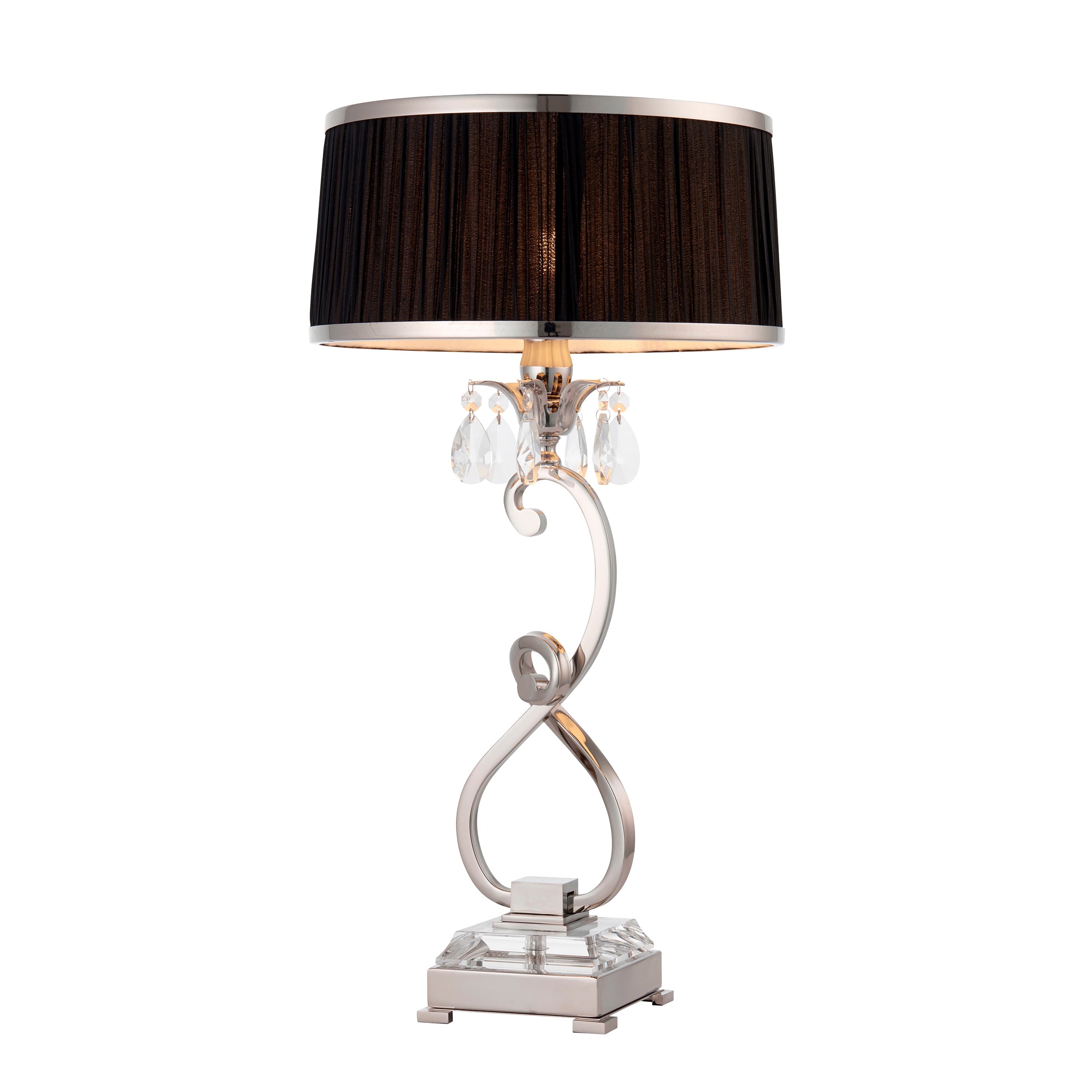 Endon 70822 Oksana nickel 1lt Table Endon 70822 Oksana nickel 1lt Table