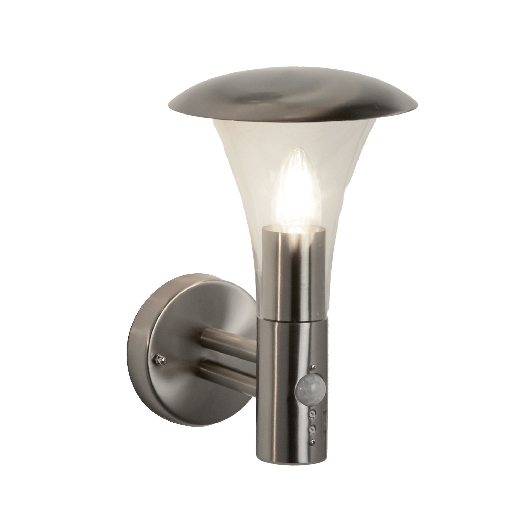 Searchlight 095 Strand Outdoor Wall Light - Stainless Steel ...