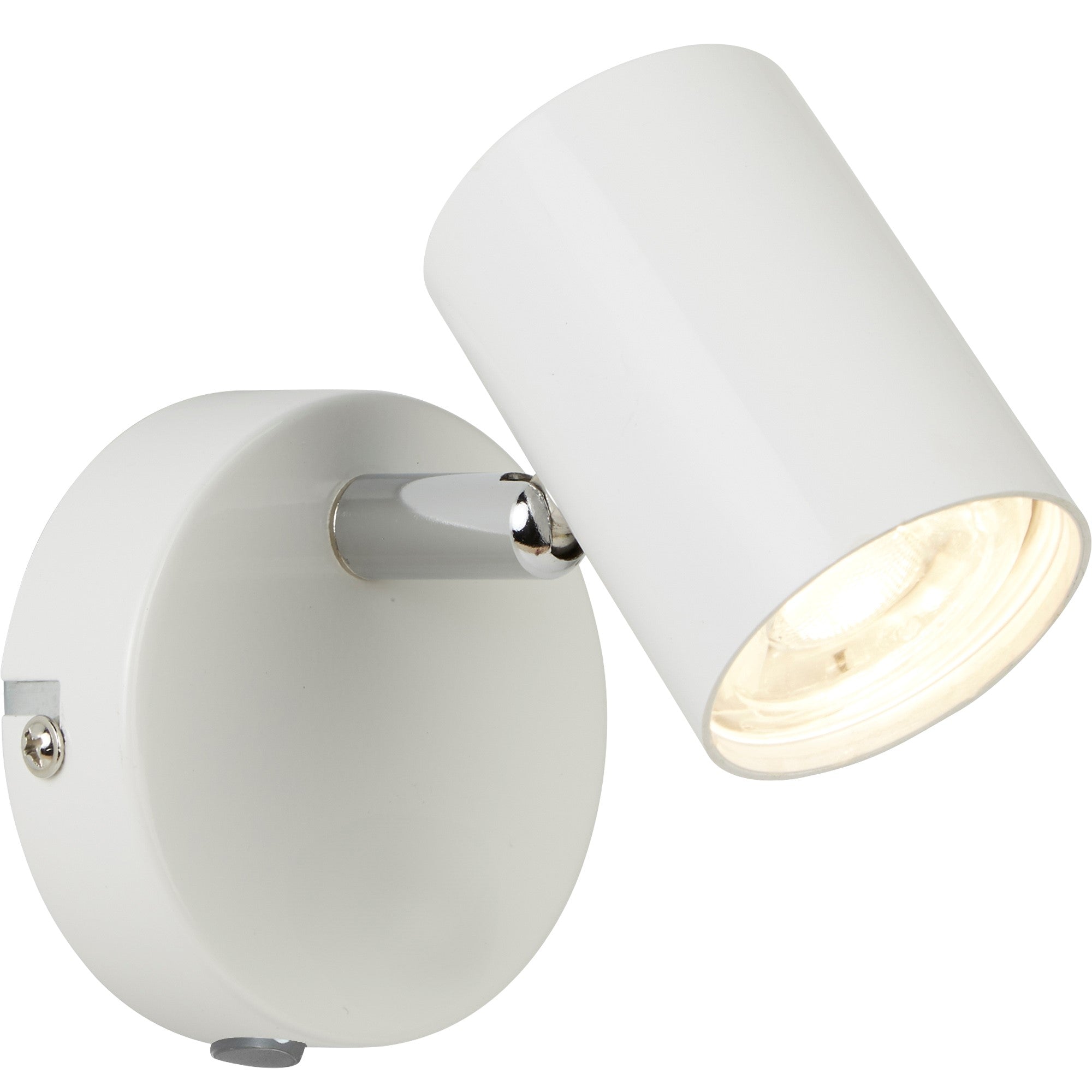 Searchlight 3171WH Rollo Spotlight Wall Light - White Metal ...
