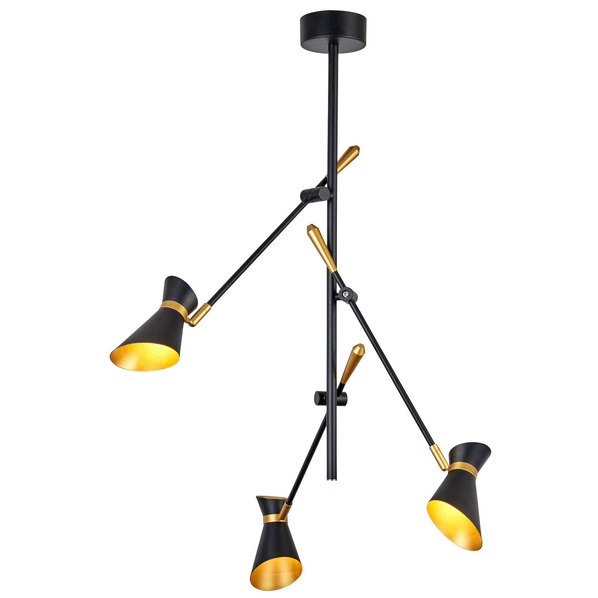 Searchlight 5943-3BG Diablo Spotlight 3Lt LED Ceiling Light - Matt ...