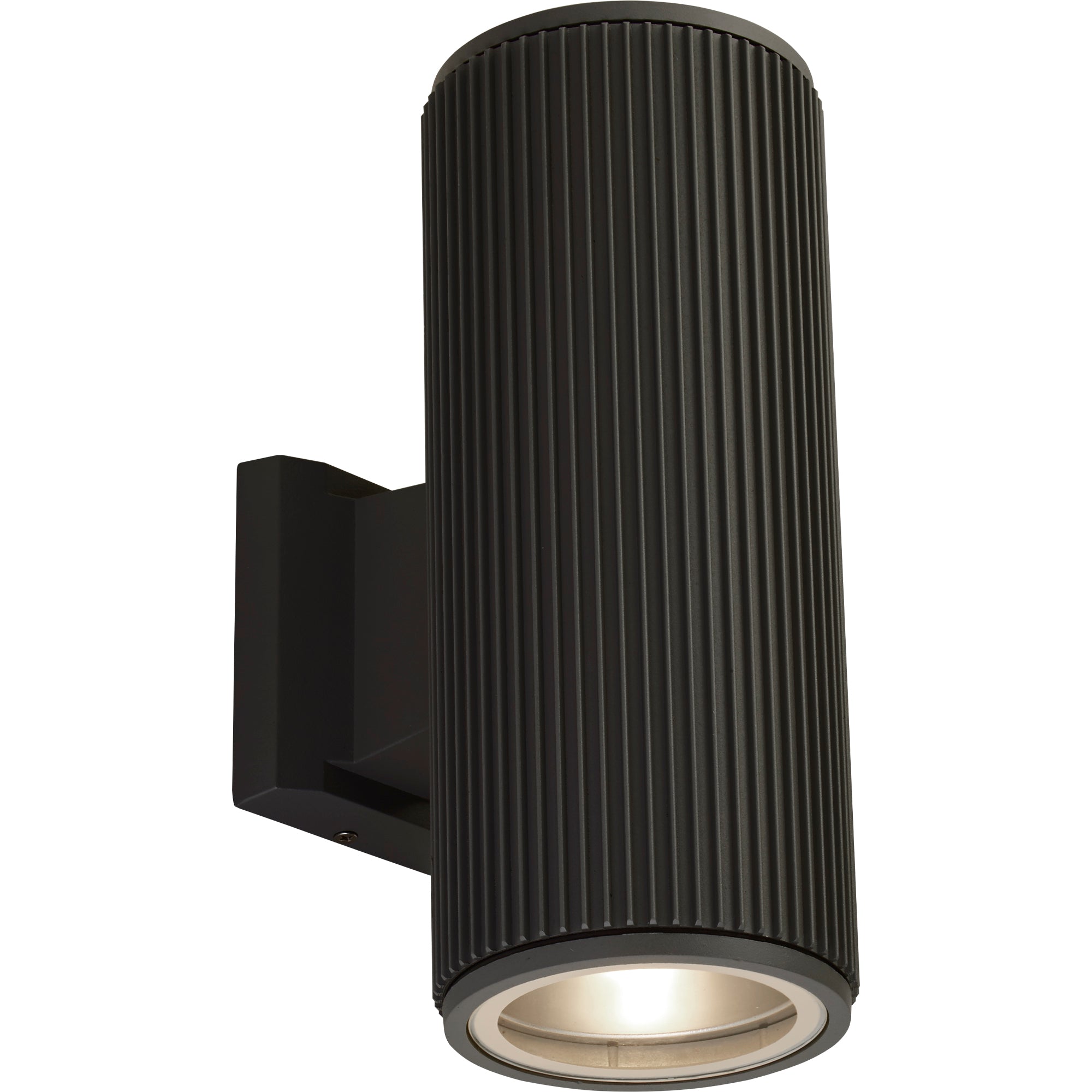 Searchlight 6872BK Hamburg Outdoor Wall Light - Black Metal & Glass ...