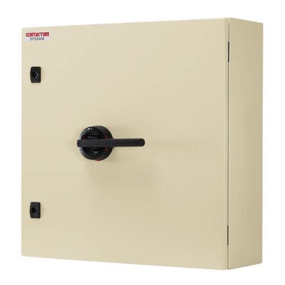Contactum DFS200K 200A Met Triple Pole & Neutral Fused Switch ...