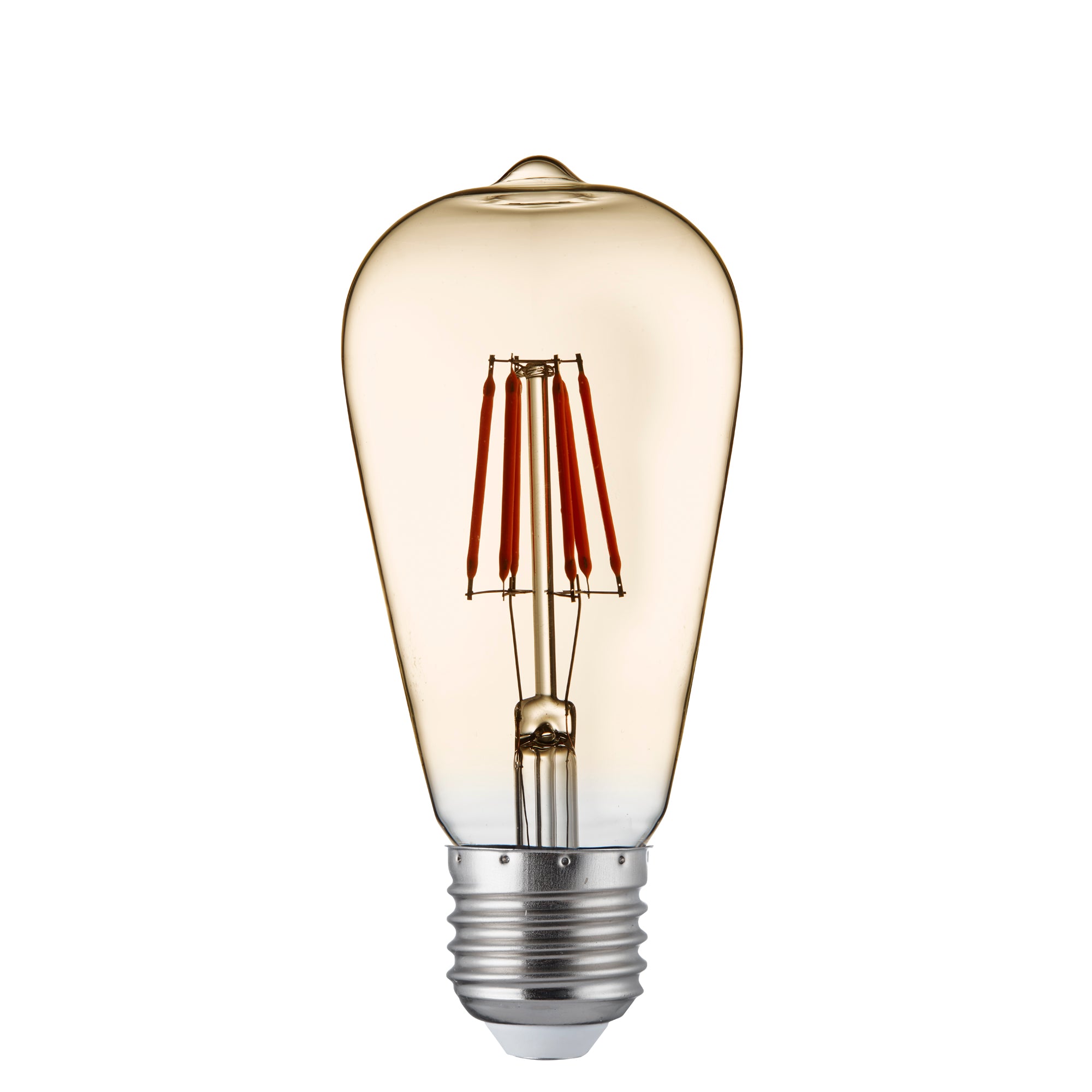 Searchlight PL3327-6WW Pack 5 Dimmable LED E27 Filament Squirrel Lamp ...