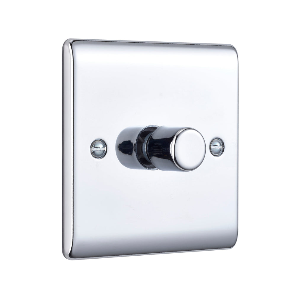 Saxby RS661PC 1G LED Dimmer 5-100W - Saxby - Falcon Electrical UK