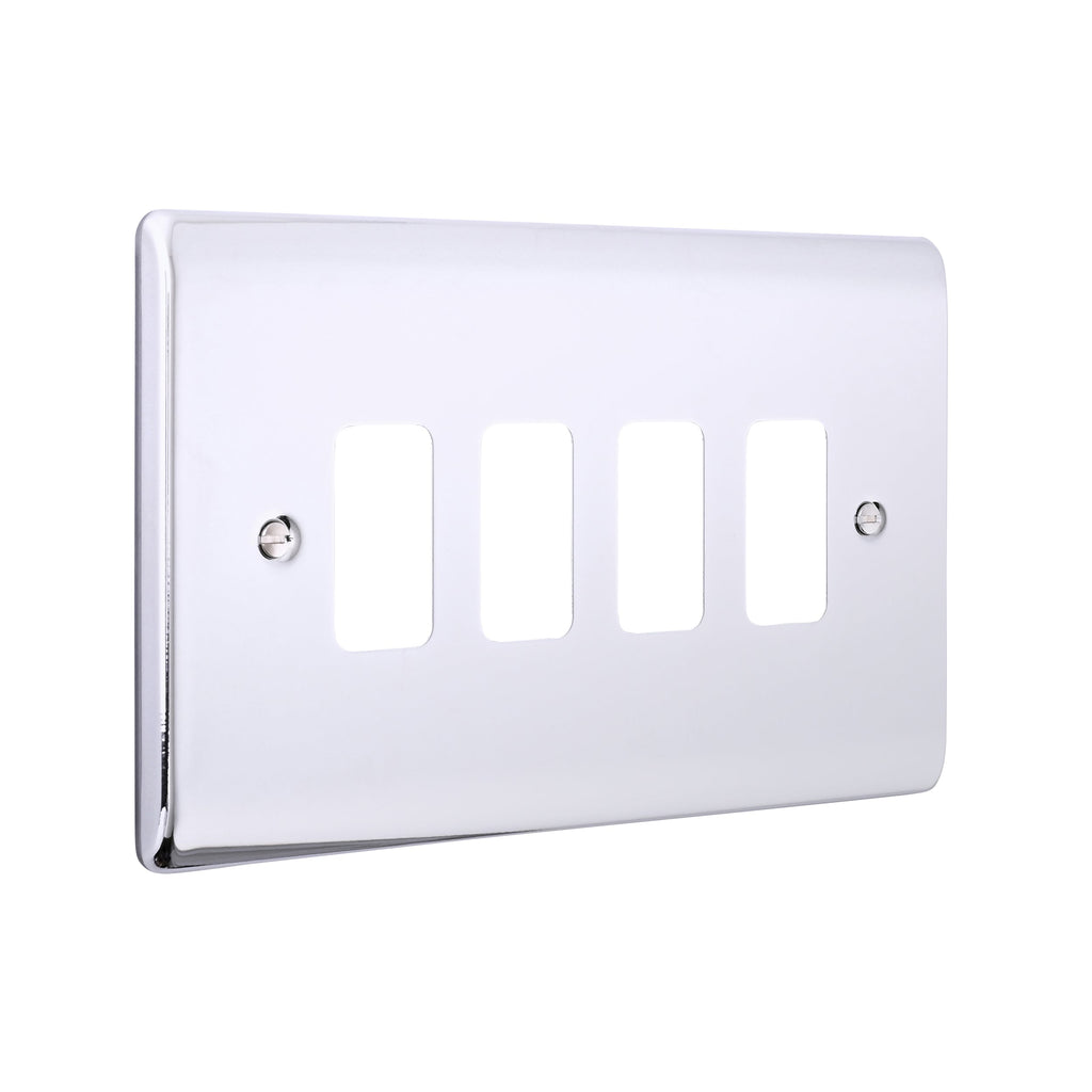 Saxby RSGFP4PC 4G Grid Front Plate - Saxby - Falcon Electrical UK