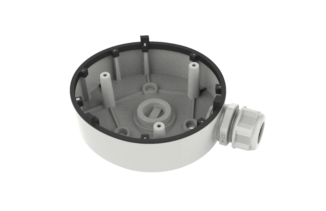 Hikvision DS-1280ZJ-DM46 Junction Box for DS-2CD2525FWD-IS & DS ...