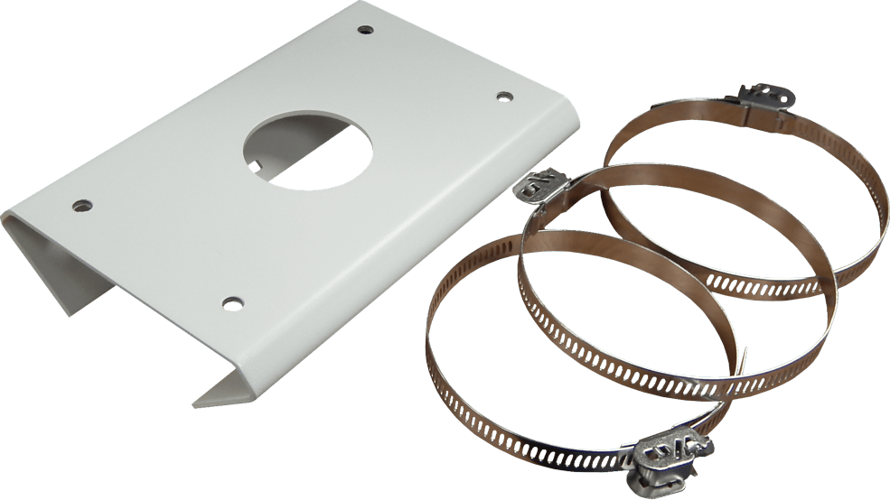 Hikvision DS-1275ZJ Pole Mount for use with Bullet Cameras & Cameras ...