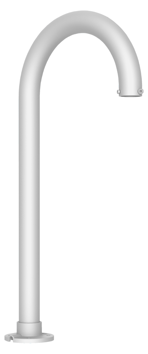 Hikvision DS-1619ZJ Heavy Duty Swan Neck Bracket for Hikvision PTZs ...