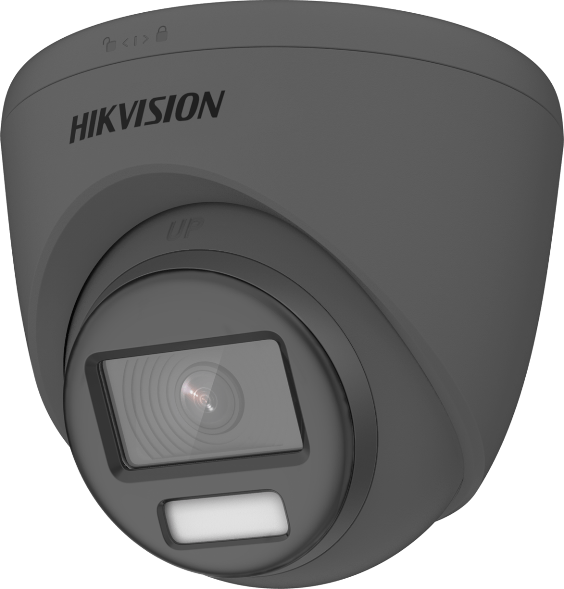 Hikvision DS-2CE72UF3T-E Black, 8MP External Turret, 2.8mm Fixed Lens ...
