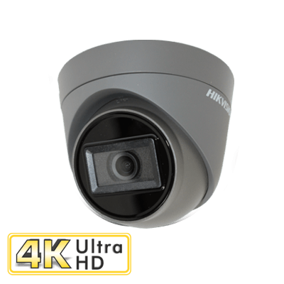 Hikvision DS-2CE78U1T-IT3F(2.8MM)/GREY, 8MP External Turret, 2.8mm ...