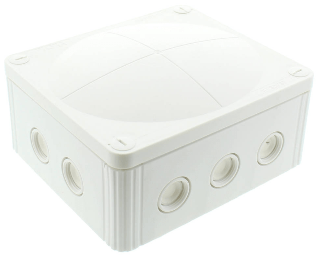 Wiska Combi 1210 10101461 White Junction Box - Wiska - Falcon Electrical UK