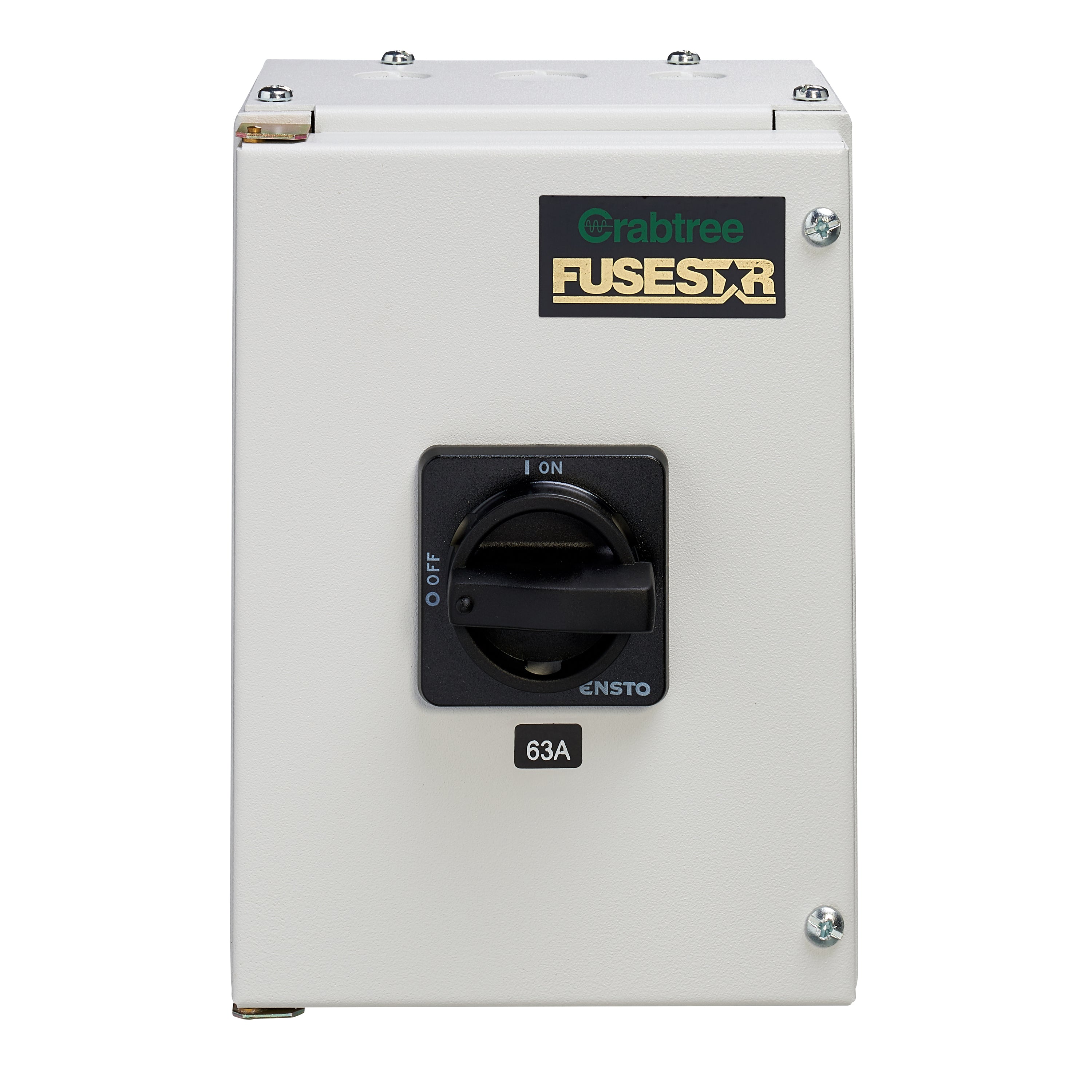 Crabtree 190633NSW1 63A 3P+N Enclosed Switch Disconnector - Size 1 ...