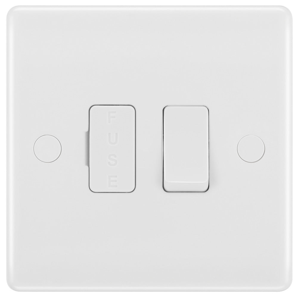 BG 850 White Nexus Moulded Switched 13A, Double Pole, Fused Connection ...