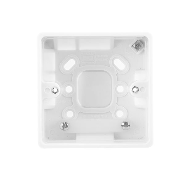 BG 877 White Nexus Moulded 1 Gang Surface Pattress 50mm - BG - Falcon ...