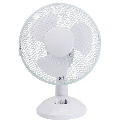 CED Electrical TF9N 9" 22W 2 SPEED WHITE TABLE FAN - CED Electrical ...