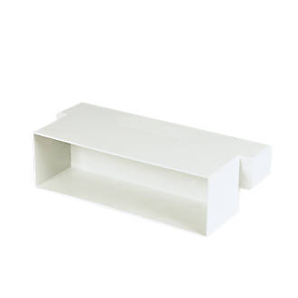 Airbrick Adaptor For use with Flat Channel Ducting and Slimline Air ...