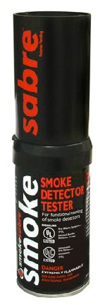 Smoke Sabre Hand-Held Smoke Detector Tester (Tin of Smoke ...