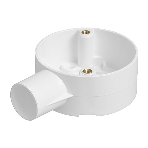 1-Way Round PVC Terminal Box for 20mm Conduit - CJB201WTWH - Mixed ...