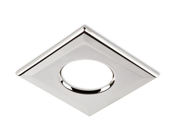 Collingwood SQB360CR 90mm Chrome Square Bezels for Recessed Downlights ...