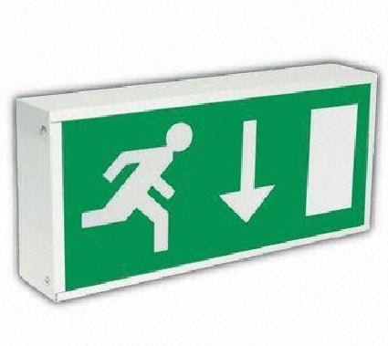 LED Metal Exit Box Emergency Light (HTB310M12L) - Vistalux - Falcon ...