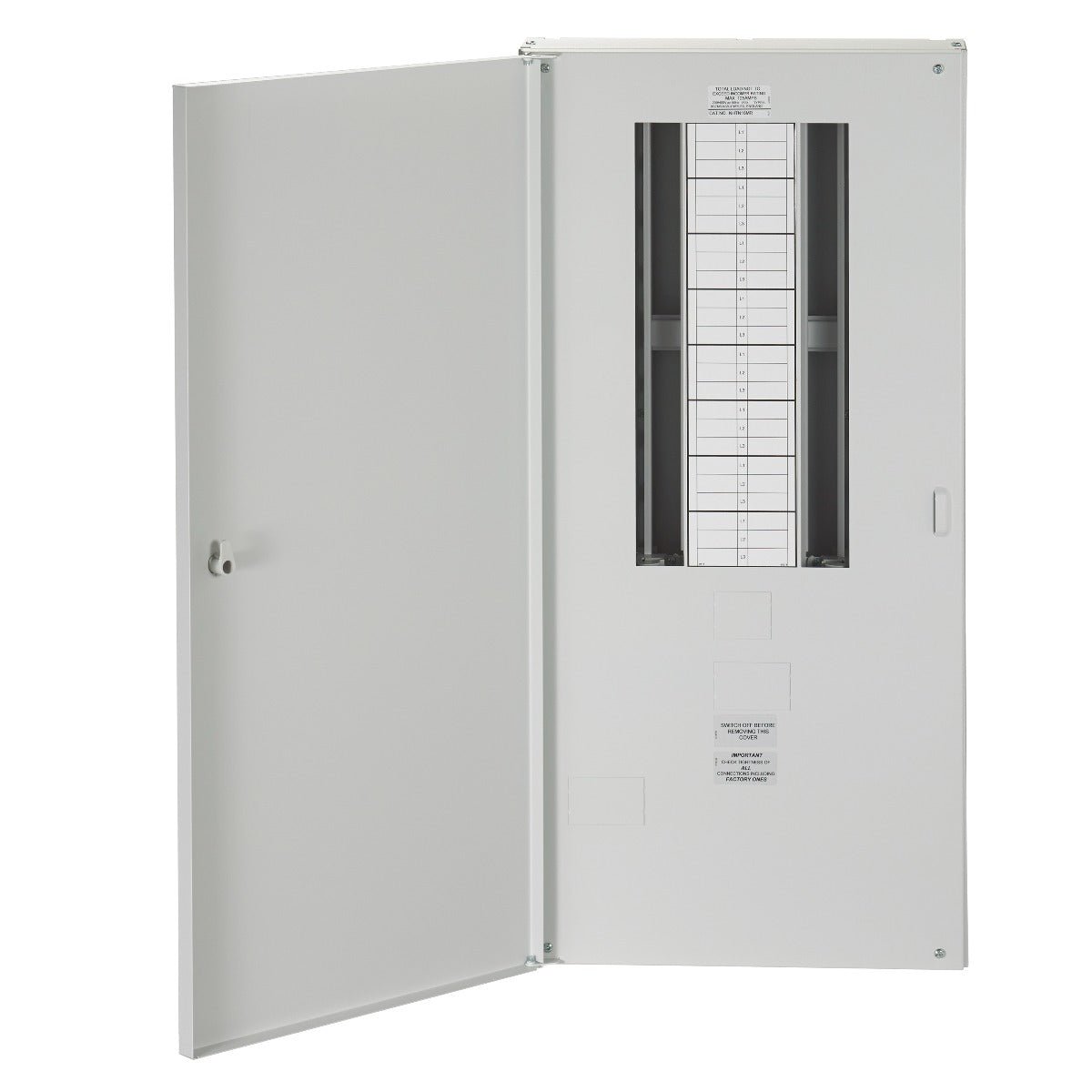 Wylex NHTN16L 16-Way 125A Surface 3-Pole + Neutral Distribution Board ...
