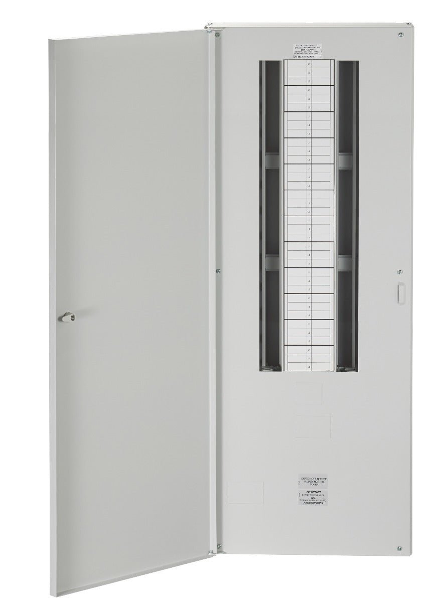 Wylex NHTN24MR 24-Way 125A Surface 3-Pole + Neutral Distribution Board ...