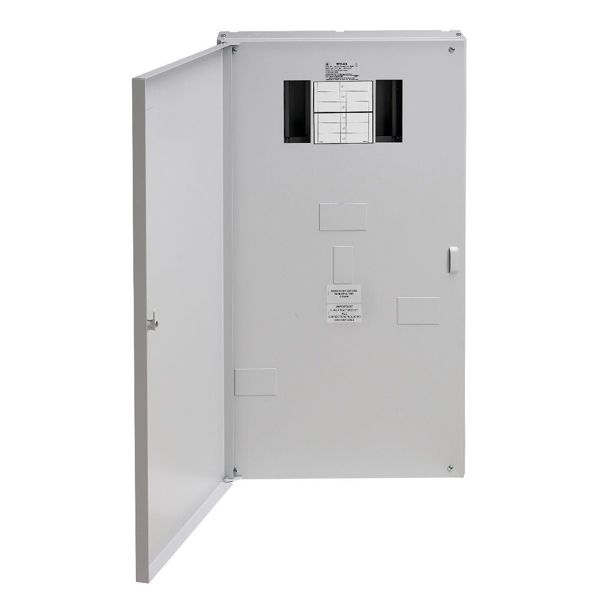 Wylex NHTN2540MR 4-Way 250A Surface 3P+N Distribution Board - Wylex ...