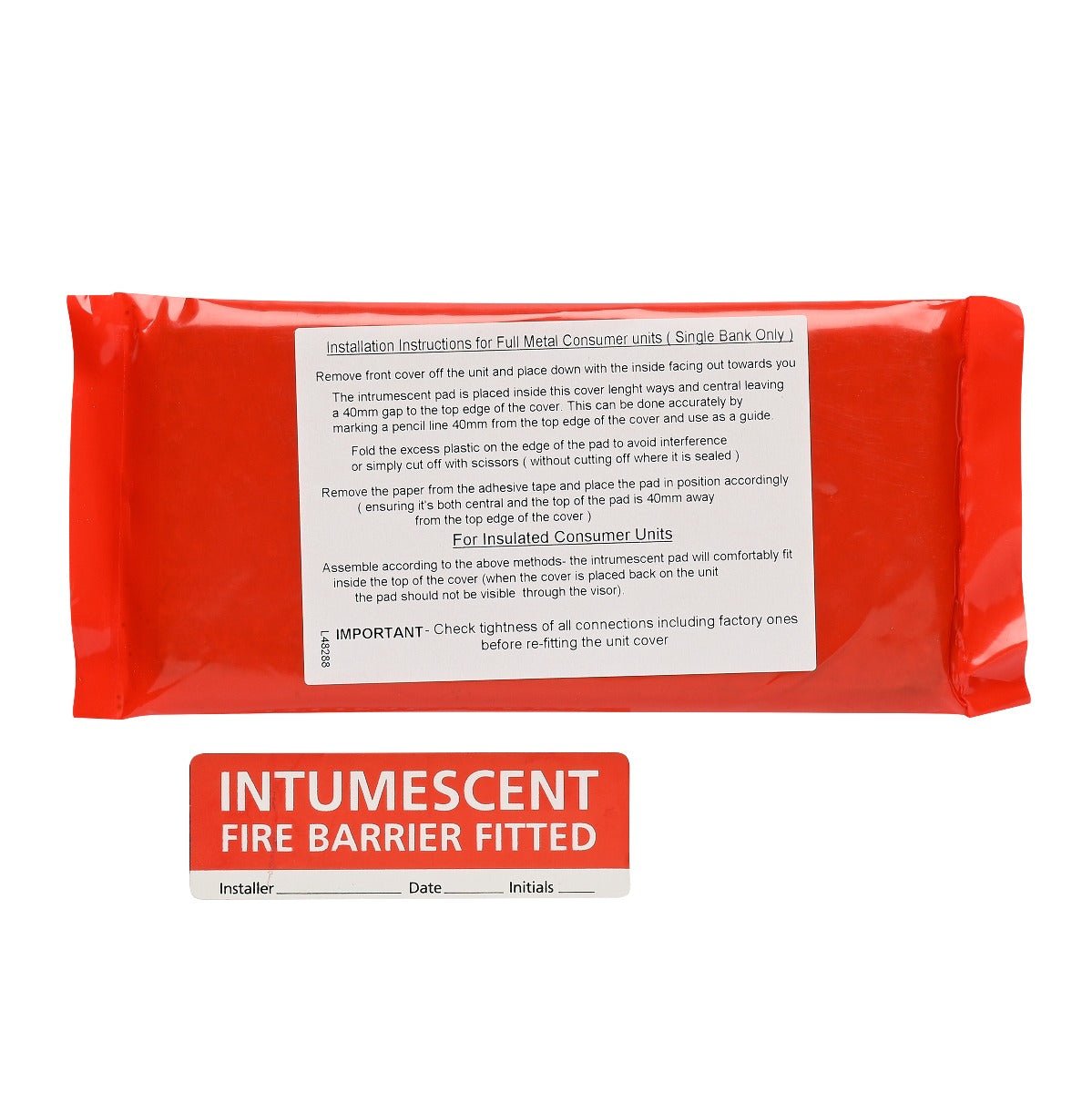 Wylex NMFS16 Intumescent Fire Barrier, 16 Module - Wylex - Falcon ...