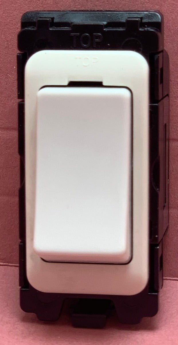White Plastic Grid Switches - Falcon Electrical UK