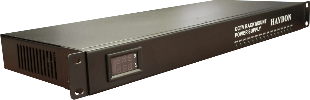 HAYDON 12V 16-CHANNEL RACKMOUNT POWER SUPPLY UNIT - Mixed - Falcon ...